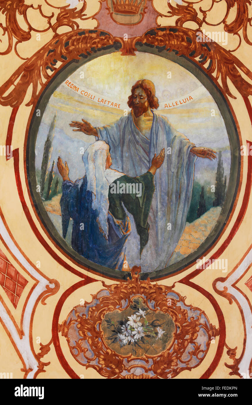 Christus erscheint der jungfrau -Fotos und -Bildmaterial in hoher Auflösung – Alamy