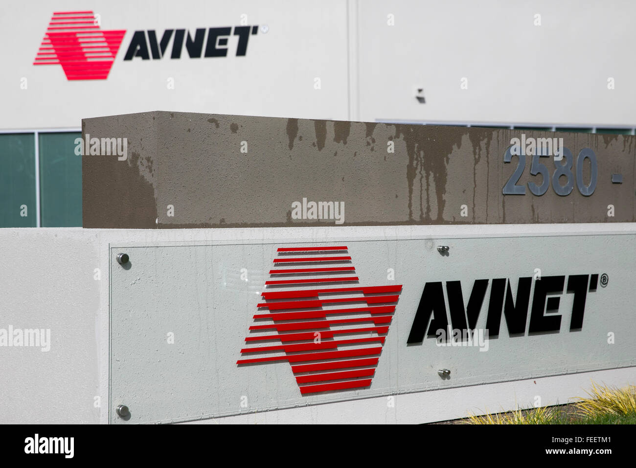 Avnet Zeichen Stockfotos und -bilder Kaufen - Alamy
