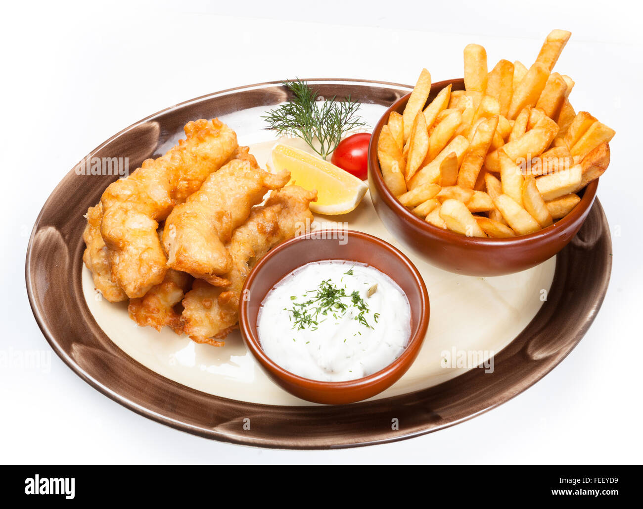 Fish nuggets Stockfotos und -bilder Kaufen - Alamy