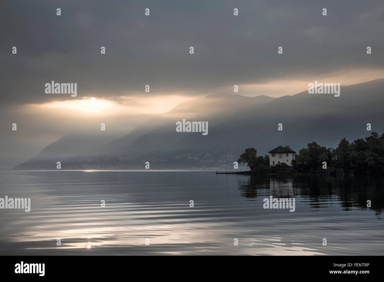 Brissago Inseln, Lago Maggiore, Ascona, Tessin, Schweiz Stockfotografie ...
