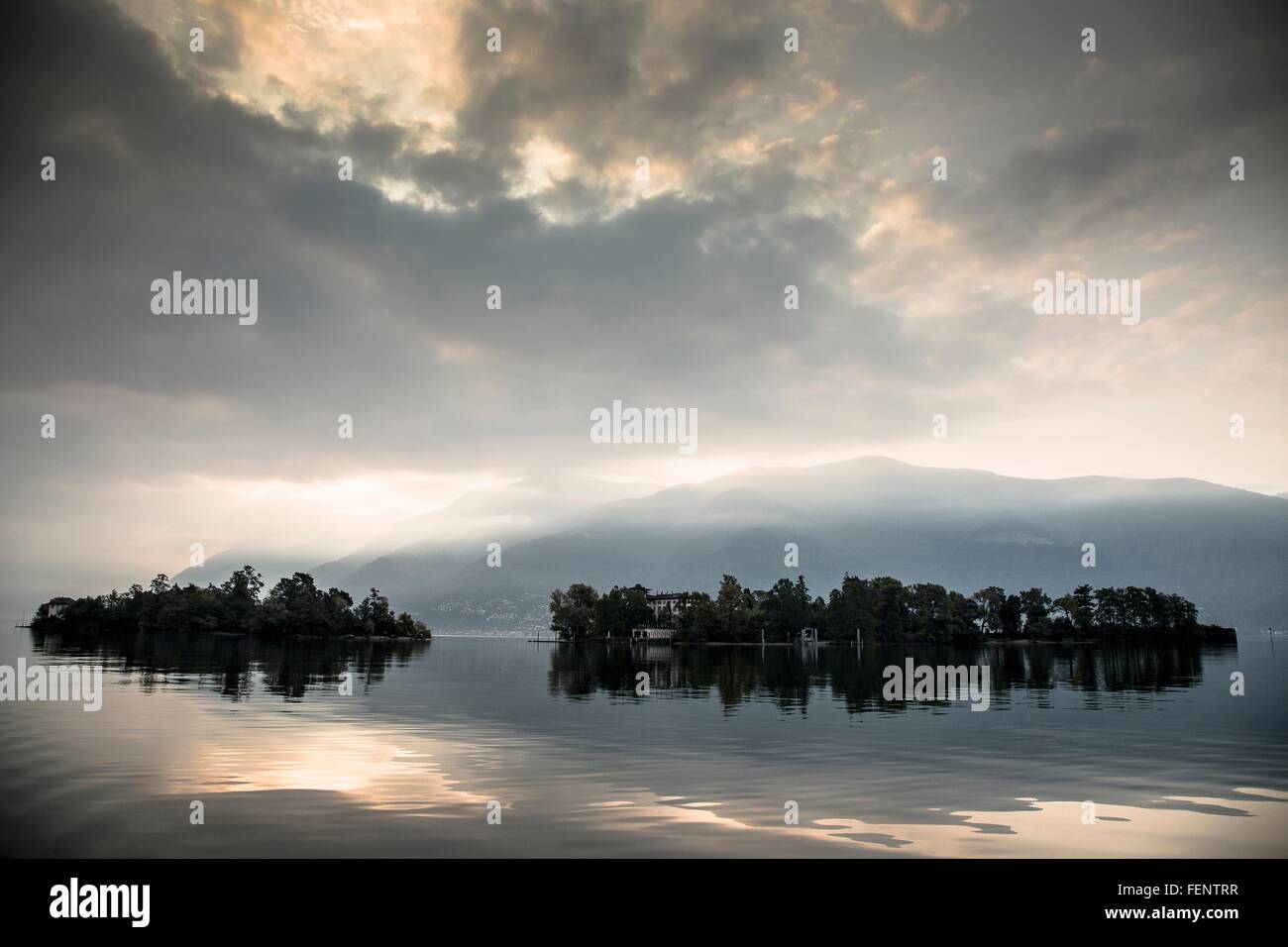 Brissago Inseln, Lago Maggiore, Ascona, Tessin, Schweiz Stockfotografie ...