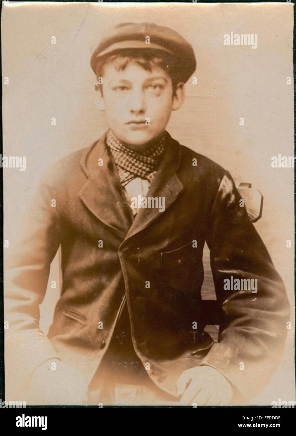 James S. George wurde am 15. August 1906 wegen Diebstahls seiner ...