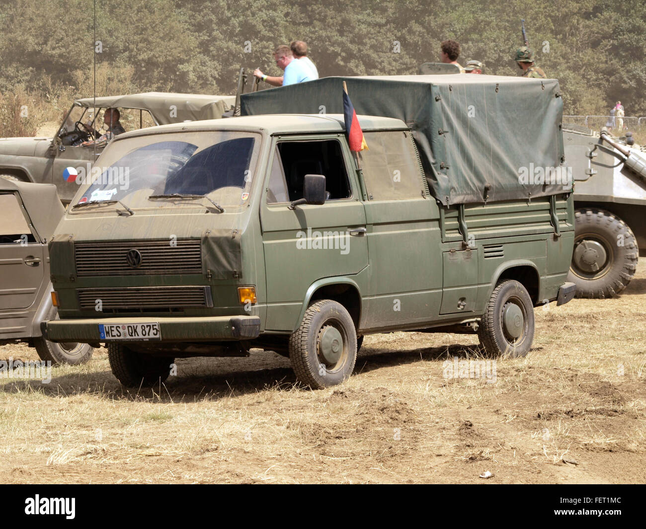 Volkswagen Transporter (T3). bekannte VW als Typ 247 Stockfotografie ...
