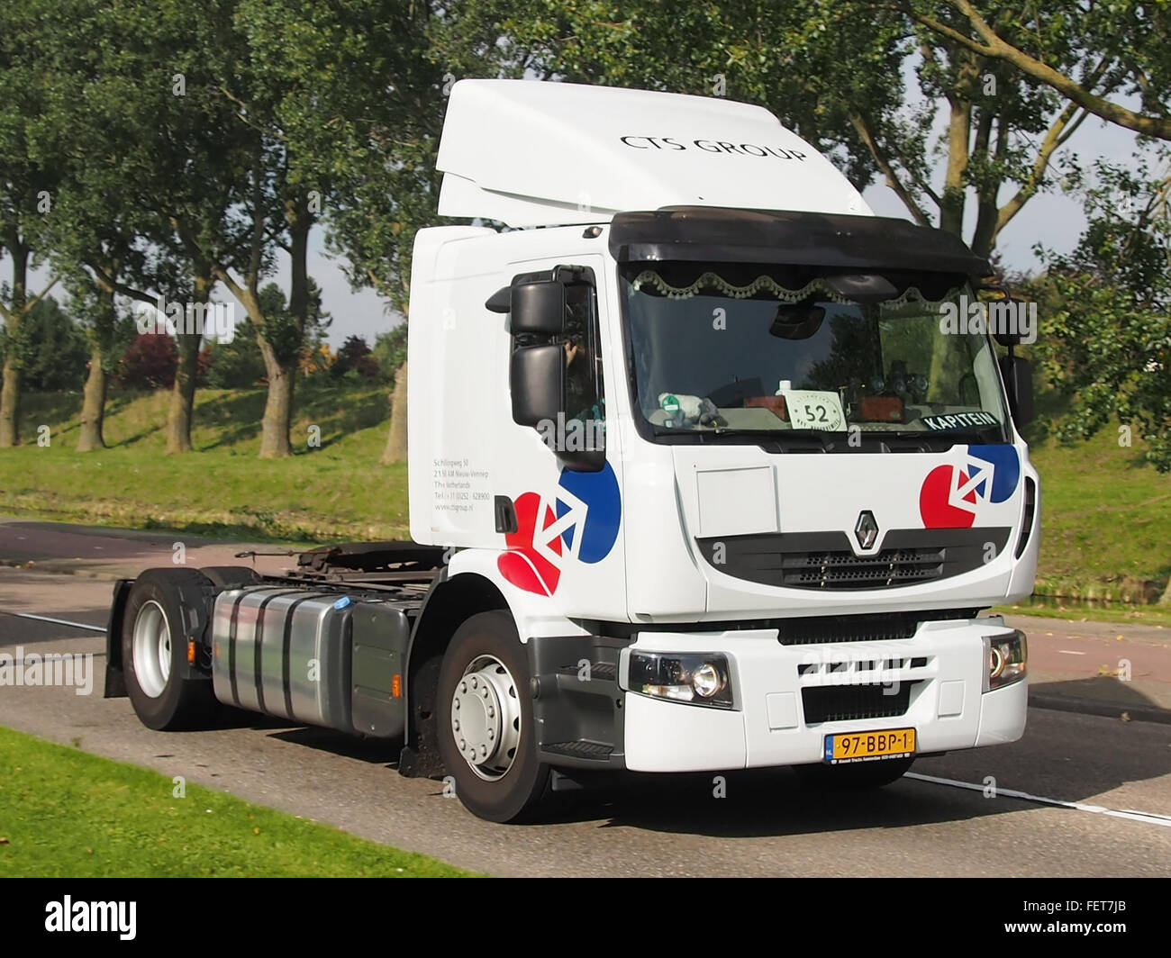 Renault LKW, CTS-Gruppe Stockfotografie - Alamy