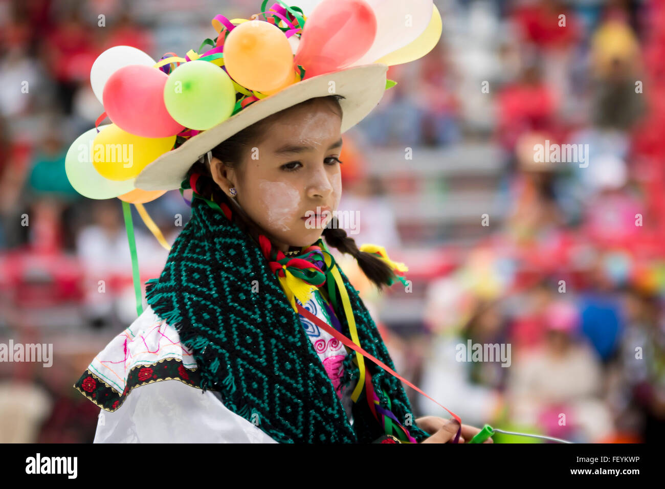 Peruanische Folklore Tanz. Internationales Festival der Volkstänze El ...