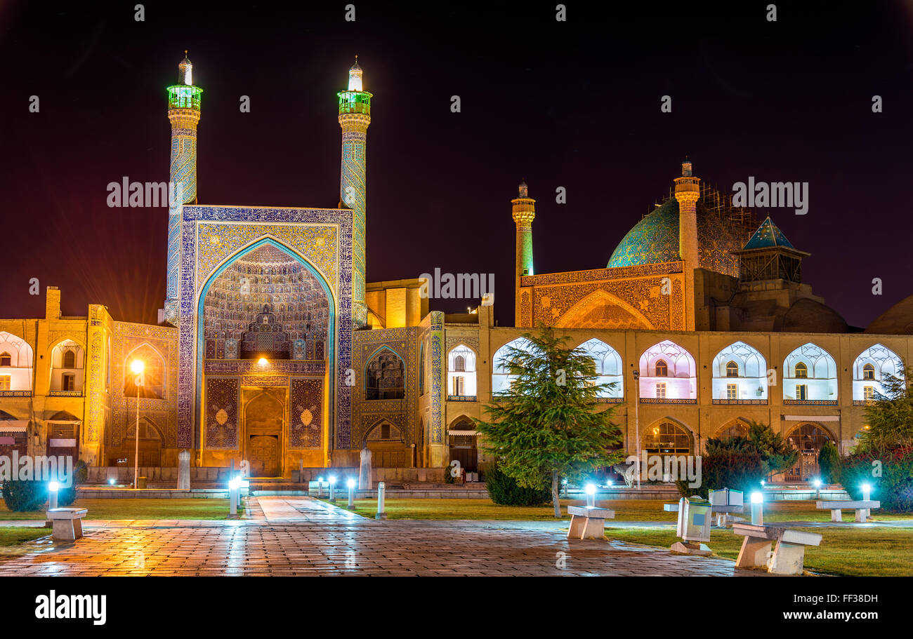 Blick auf Shah (Imam) Moschee in Isfahan - Iran Stockfotografie - Alamy