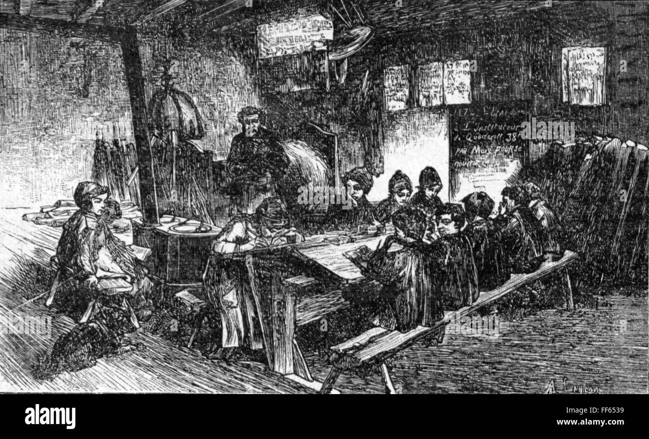 Klassenzimmer 19. jahrhundert -Fotos und -Bildmaterial in hoher Auflösung – Alamy