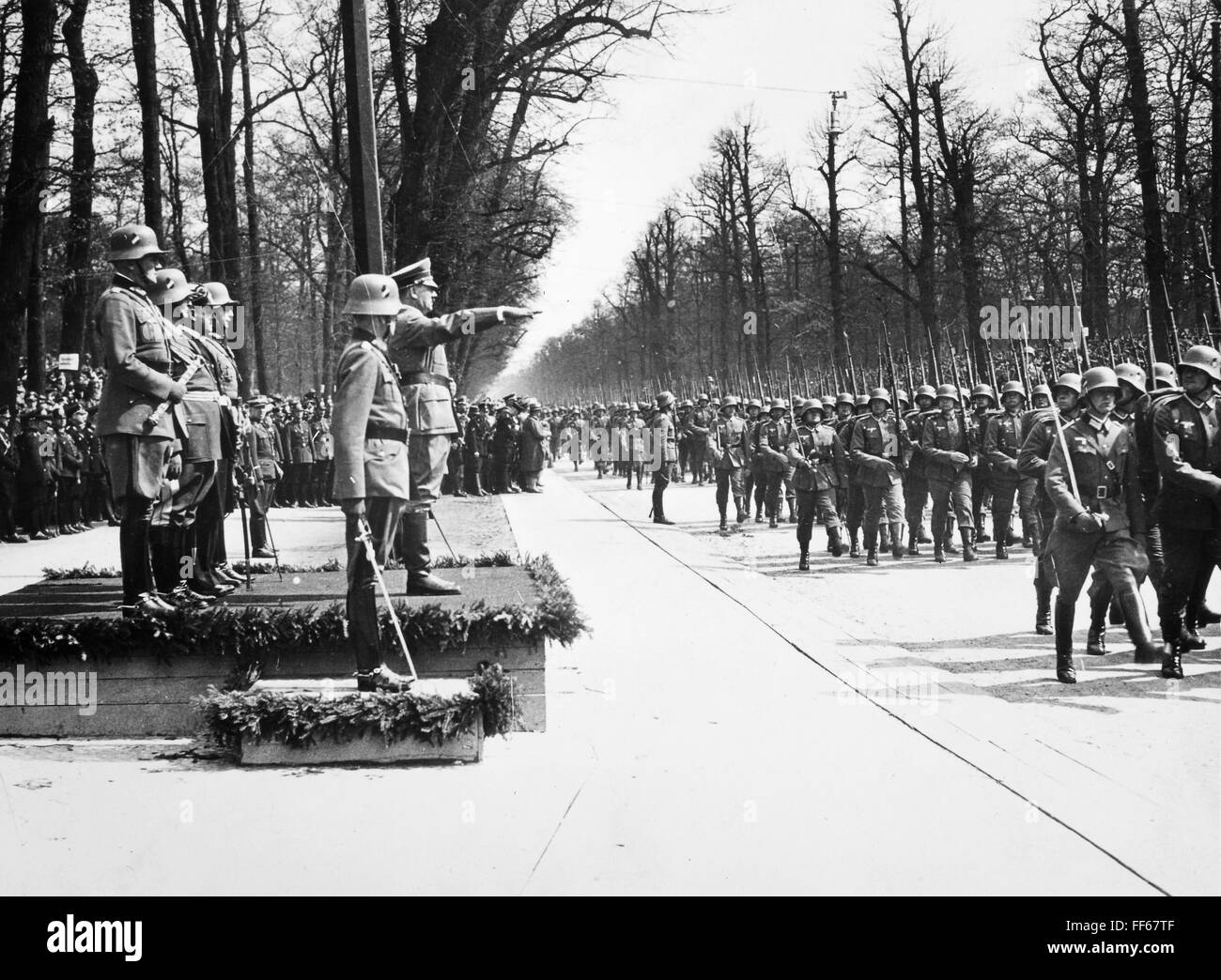 ADOLF HITLER (1889-1945). /nChancellor von Deutschland, 1933-45. Hitler ...