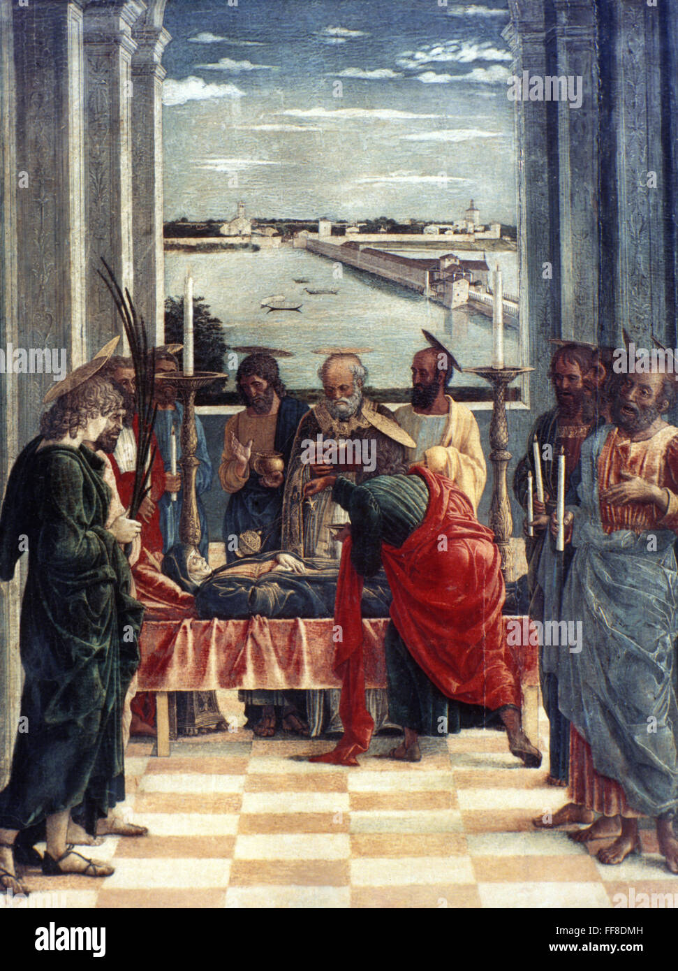 Tod der Jungfrau /n'Death der Jungfrau Maria. " Tempera auf Verkleidung ...