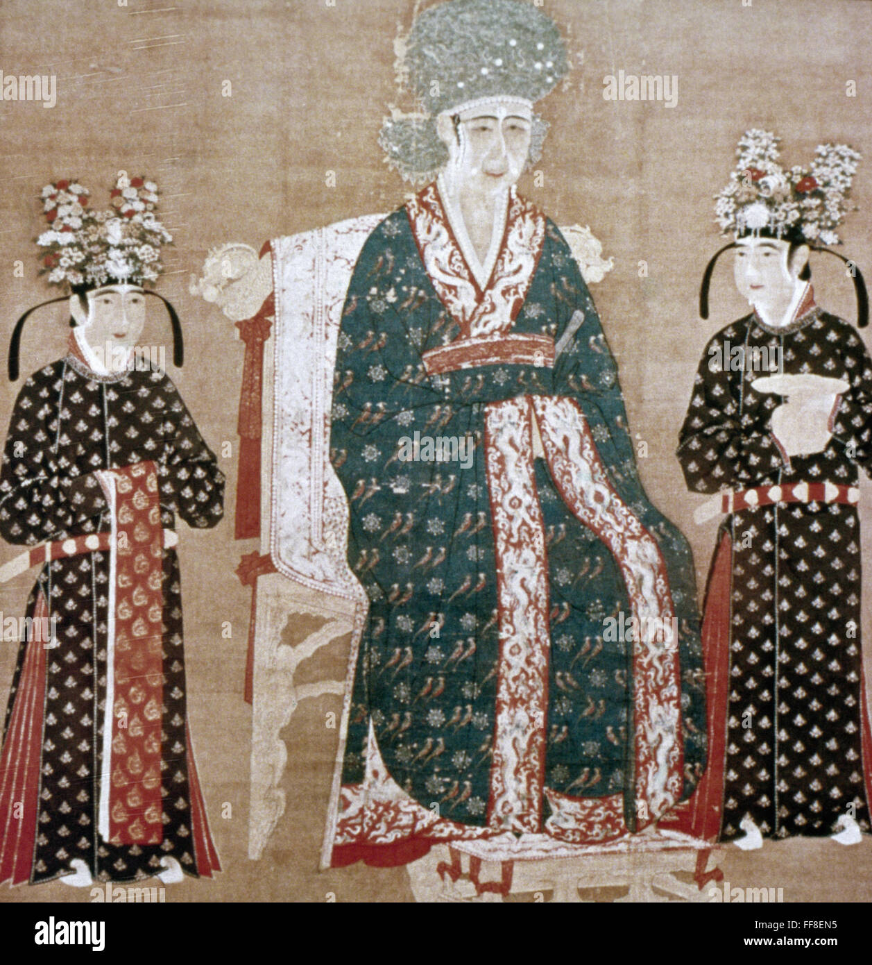 CHINA: KAISERIN TSAO. /nEmpress Tsao, Ehefrau von Kaiser Jen-Tsung ...