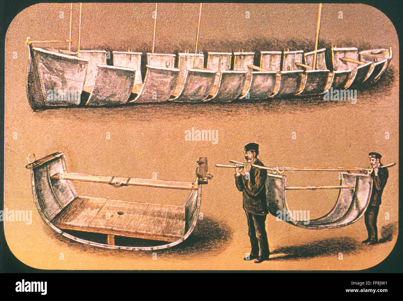 STANLEYS PORTABLE BOOT. /n'Lady Alice, "Sir Henry Morton Stanley ...