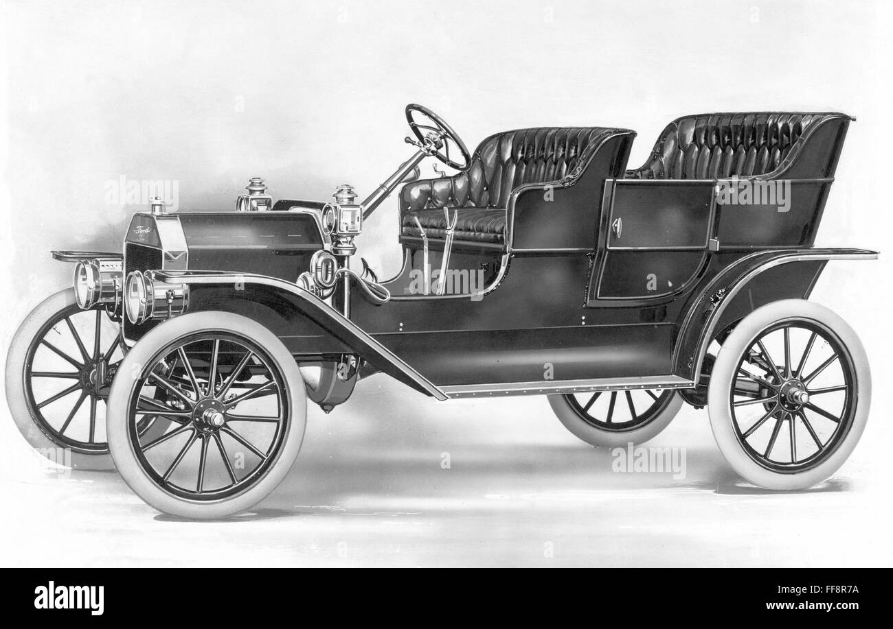 Ford model t 1908 model Schwarzweiß-Stockfotos und -bilder - Alamy