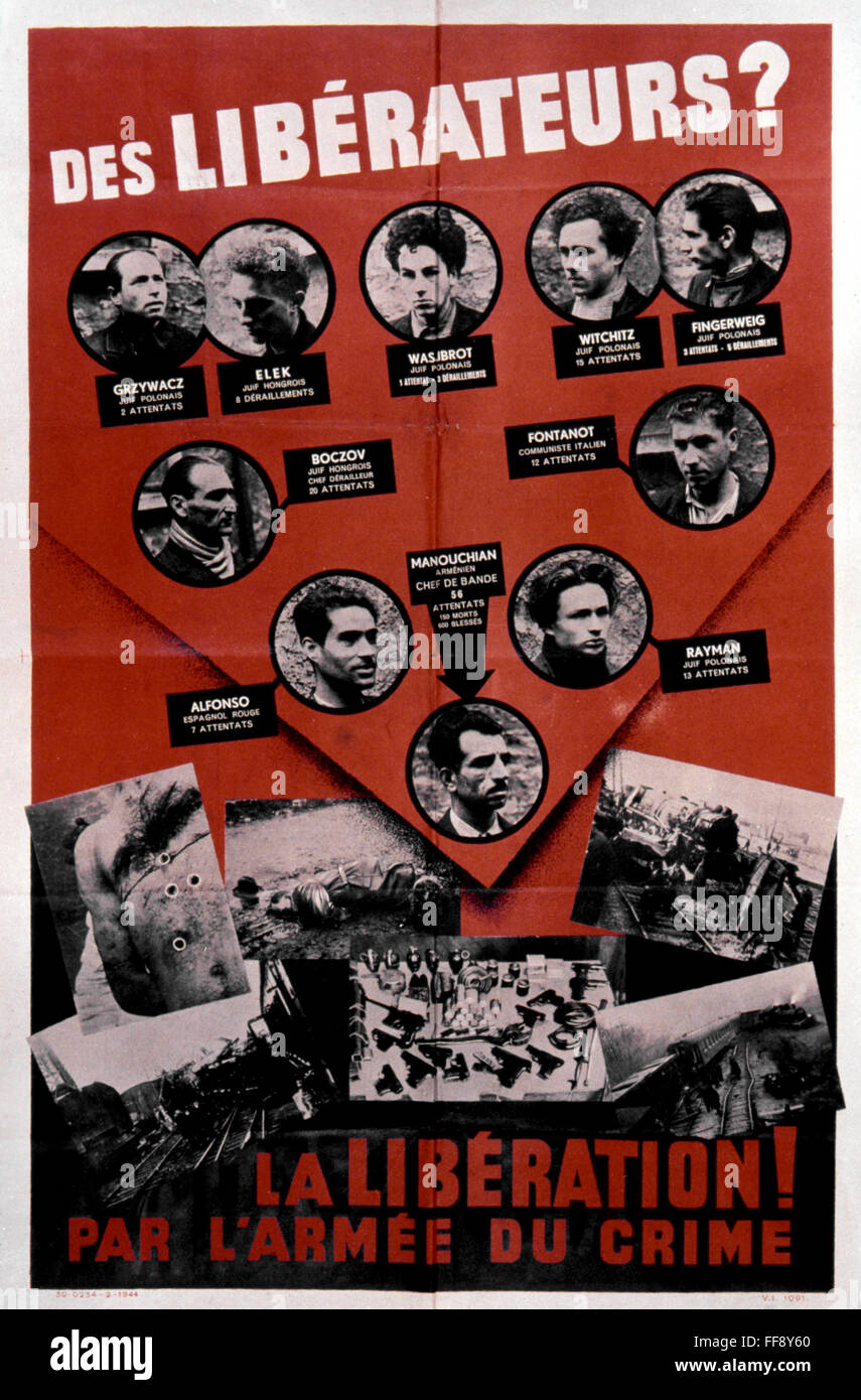 WWII: DEUTSCHE PLAKAT, 1944. /n'Liberators? " Deutsch Zweiter Weltkrieg ...