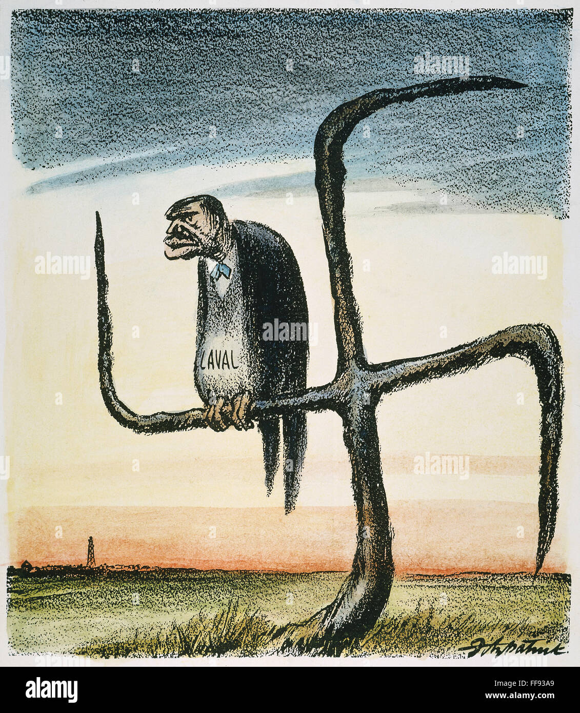 WWII: FRANKREICH/VICHY, 1942. / n'Frenchmen, ich zeugen von der neuen ...