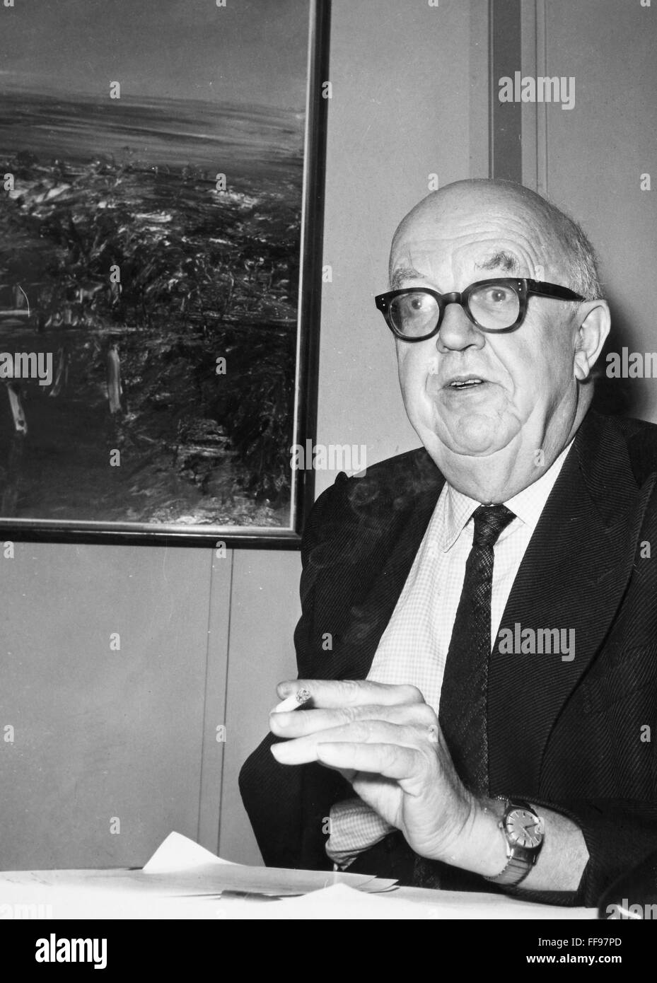 CHARLES PERCY SNOW /n(1905-1980). Baron Schnee. Englischer ...