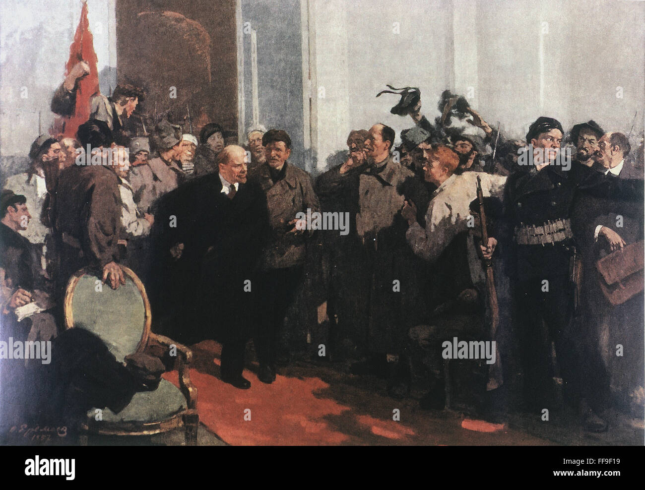 VLADIMIR LENIN (1870-1924). /nVladimir Ilich Ulyanov, bekannt als Lenin ...