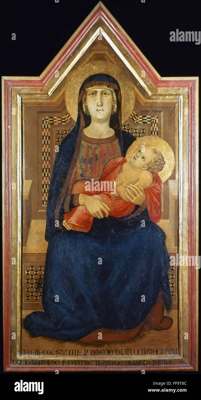 Madonna con il bambino renaissance Stockfotos und -bilder Kaufen - Alamy