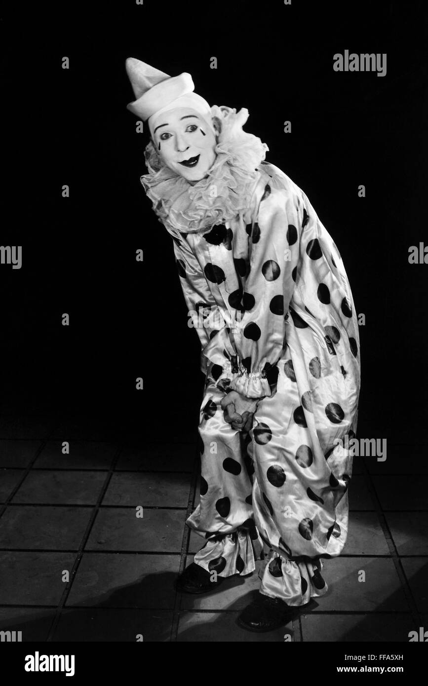 HARRY LANGDON ALS CLOWN. /nAmerican Comic Harry Langdon als Clown in ...