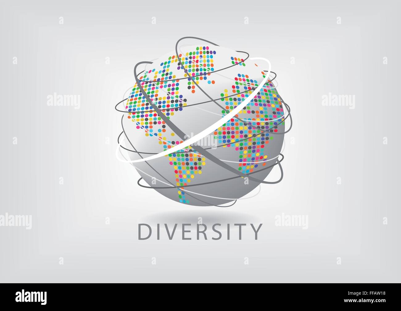 Symbole vielfalt Stock-Vektorgrafiken kaufen - Alamy