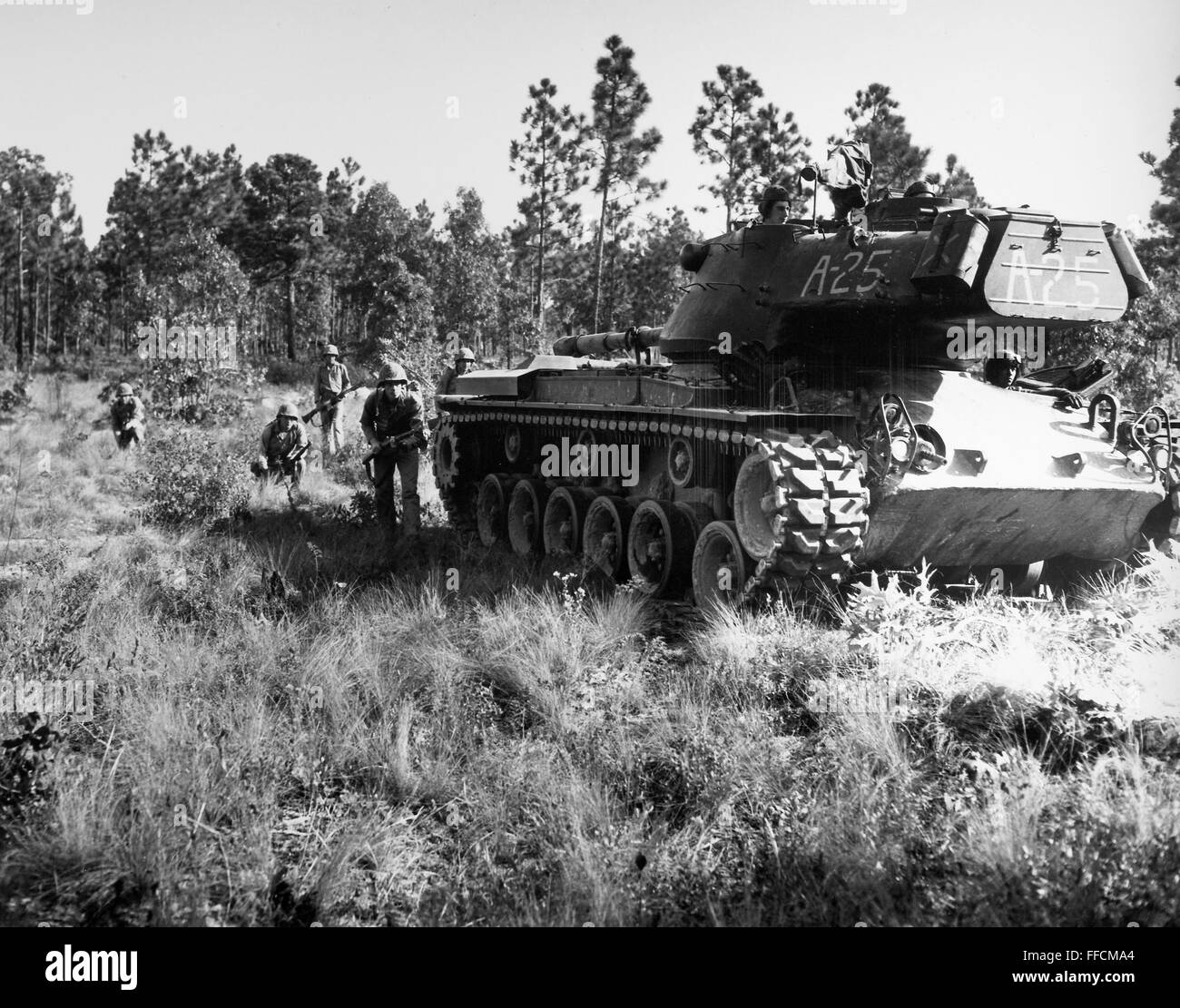 M-47, TANK, 1956. /Nu.S. M-47 Panzer, 1956 Stockfotografie - Alamy