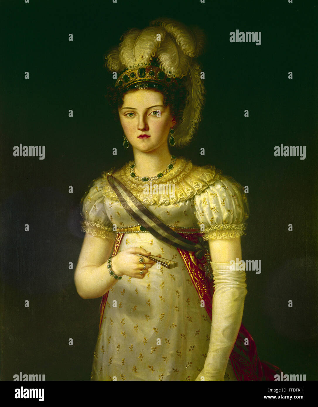 MARIA JOSEPHA VON SACHSEN (1803-1829). Queen Consort von Spanien und ...