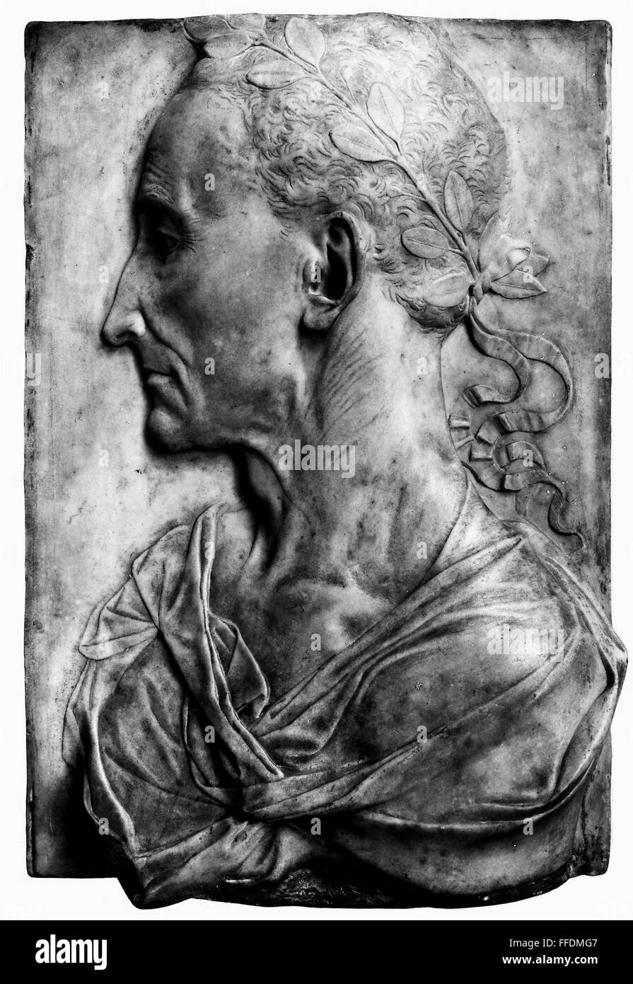 Kranz aus caesar Schwarzweiß-Stockfotos und -bilder - Alamy