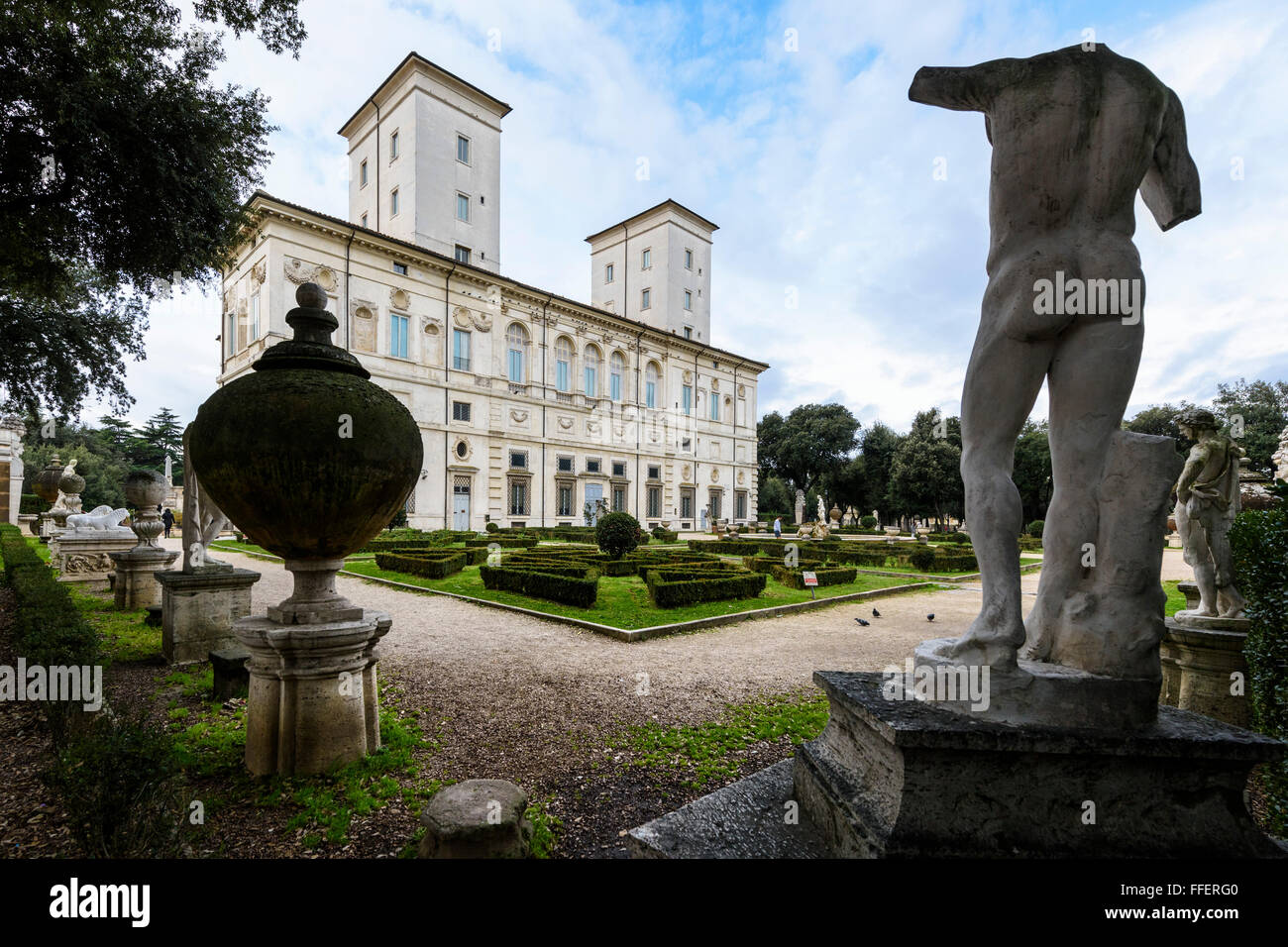 Villa borghese museum -Fotos und -Bildmaterial in hoher Auflösung – Alamy