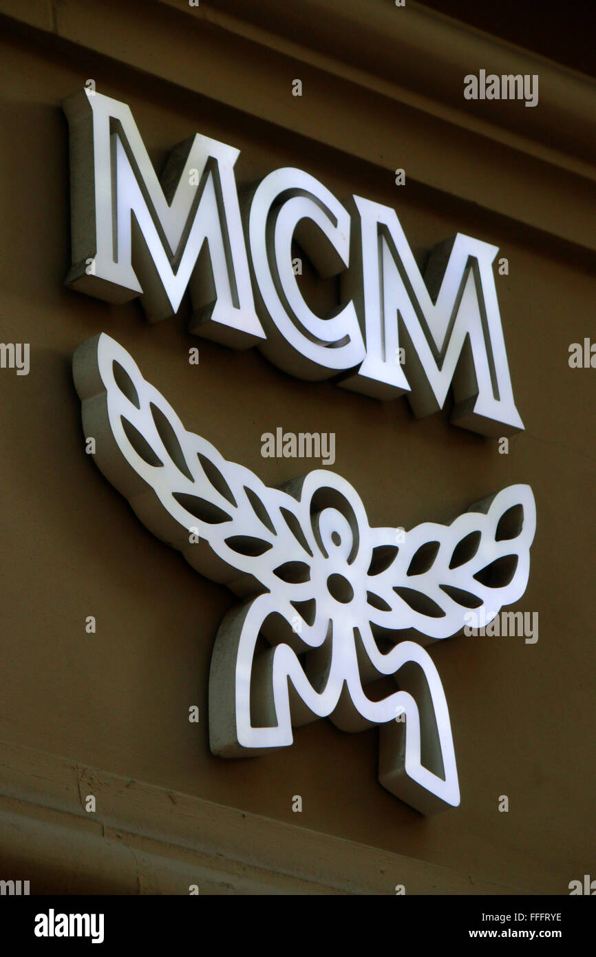 Mcm logo -Fotos und -Bildmaterial in hoher Auflösung – Alamy