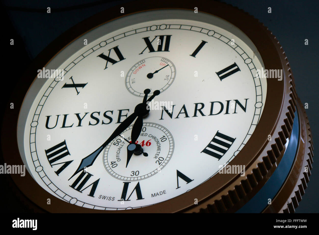 Ulysse nardin logo -Fotos und -Bildmaterial in hoher Auflösung – Alamy