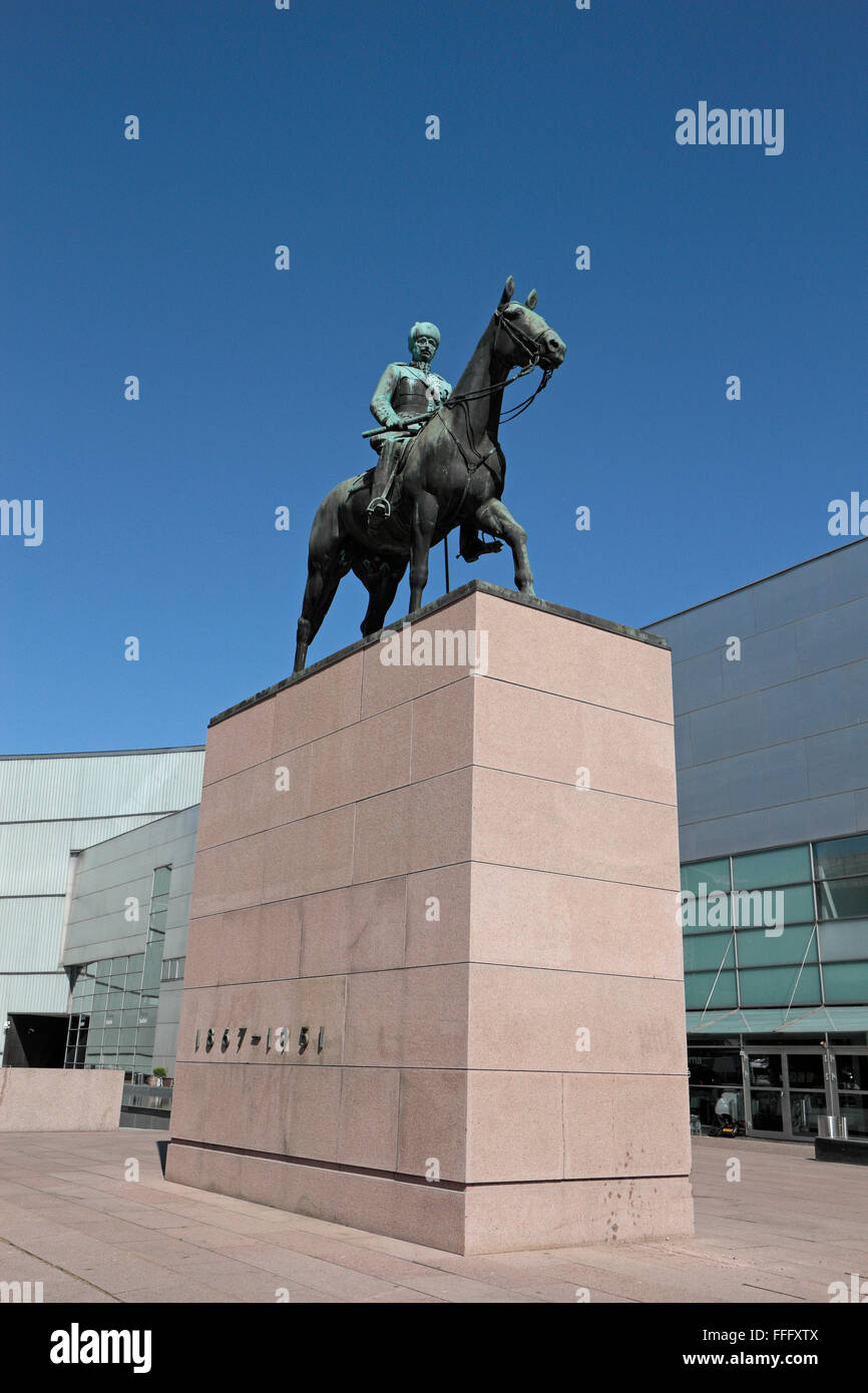 Mannerheim Statue Helsinki Finland Stockfotos und -bilder Kaufen - Alamy