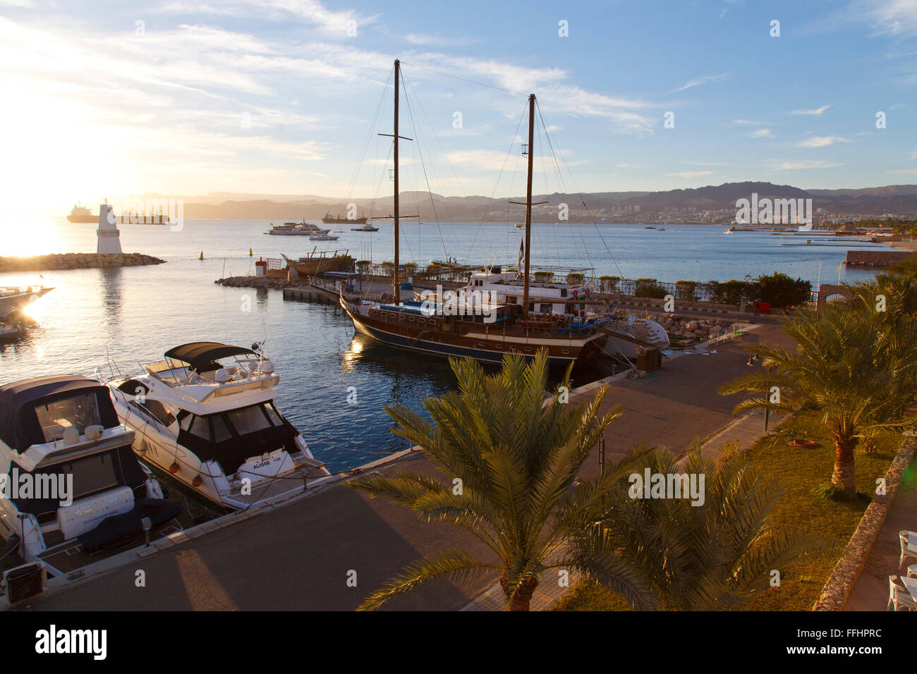 Der Golf von Aqaba am Roten Meer Stockfotografie - Alamy