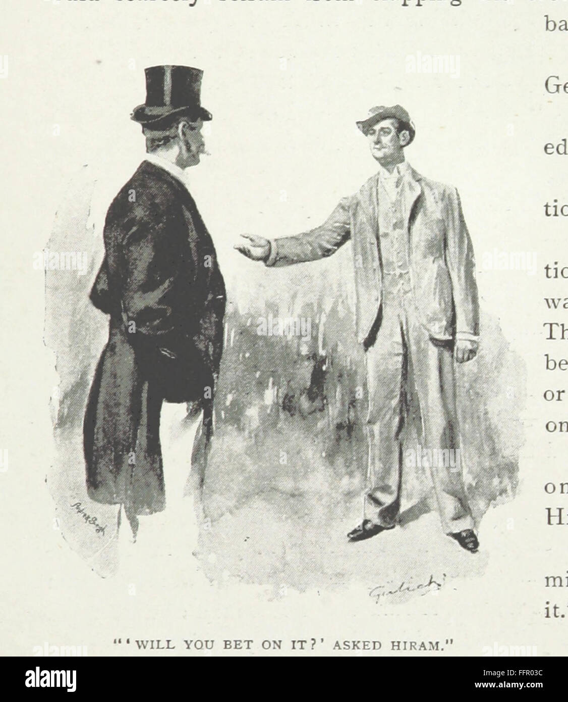 9 "die große Gefahr und wie es abgewendet wurde... Nachdruck aus "Black And White." [Eine ...