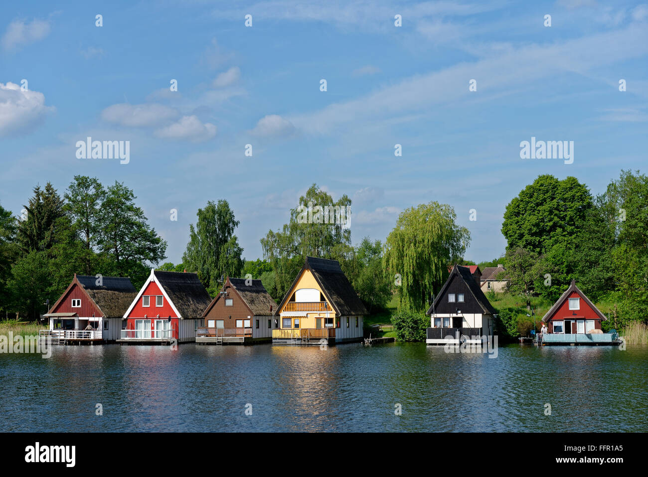 Mecklenburgische Seenplatte Ferienhaus Direkt Am See