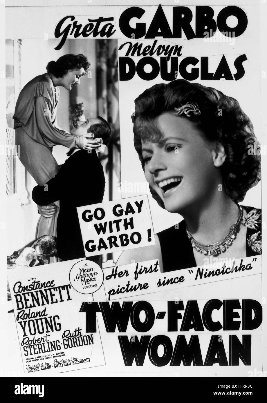 TWO-FACED WOMAN, 1941. /nPoster für den Film "Two-faced Woman ...