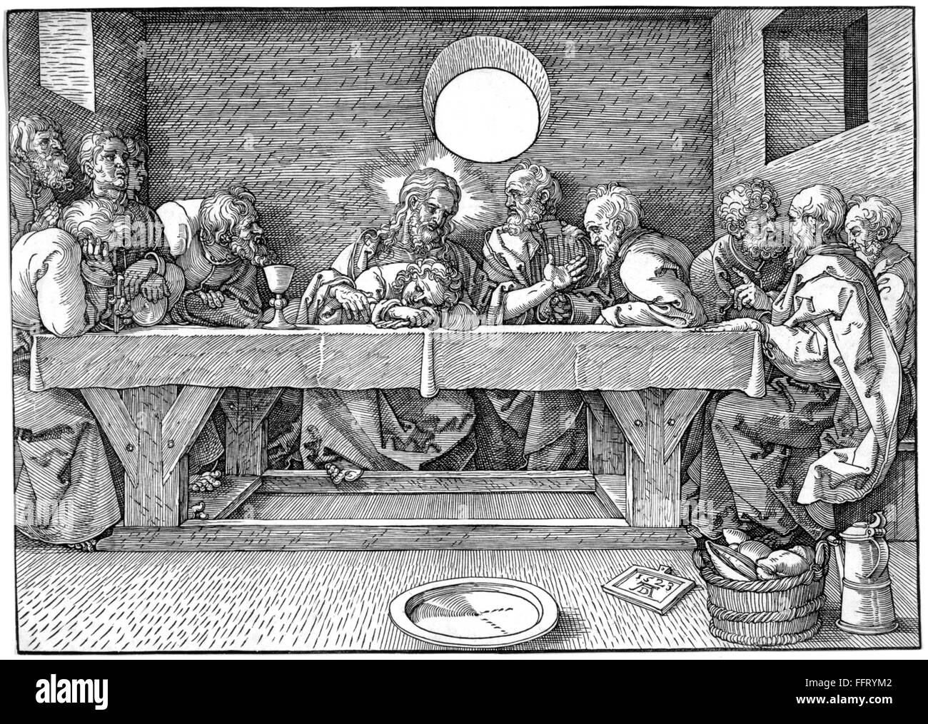 The last supper jesus Schwarzweiß-Stockfotos und -bilder - Seite 2 - Alamy