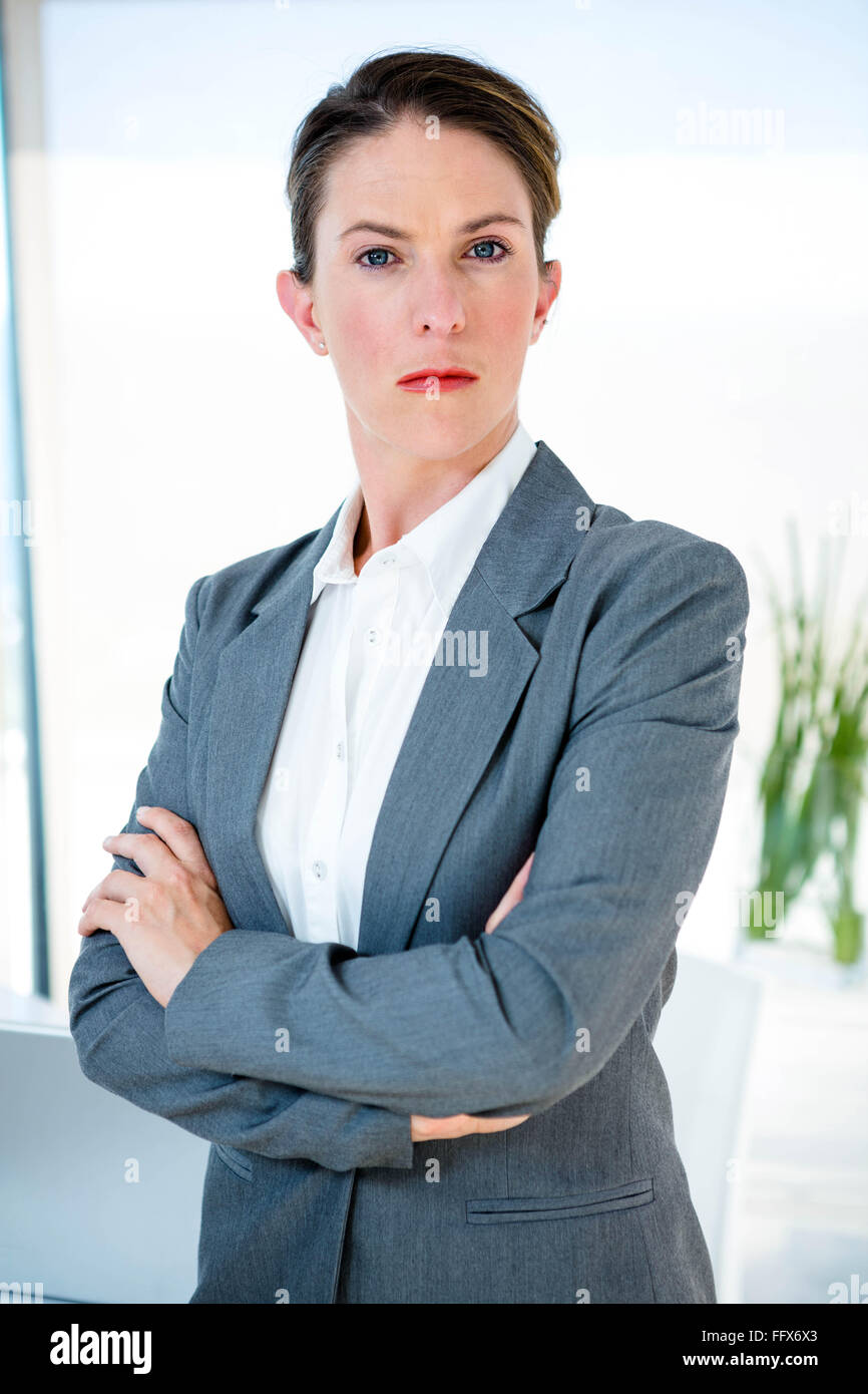 Strict business woman -Fotos und -Bildmaterial in hoher Auflösung – Alamy