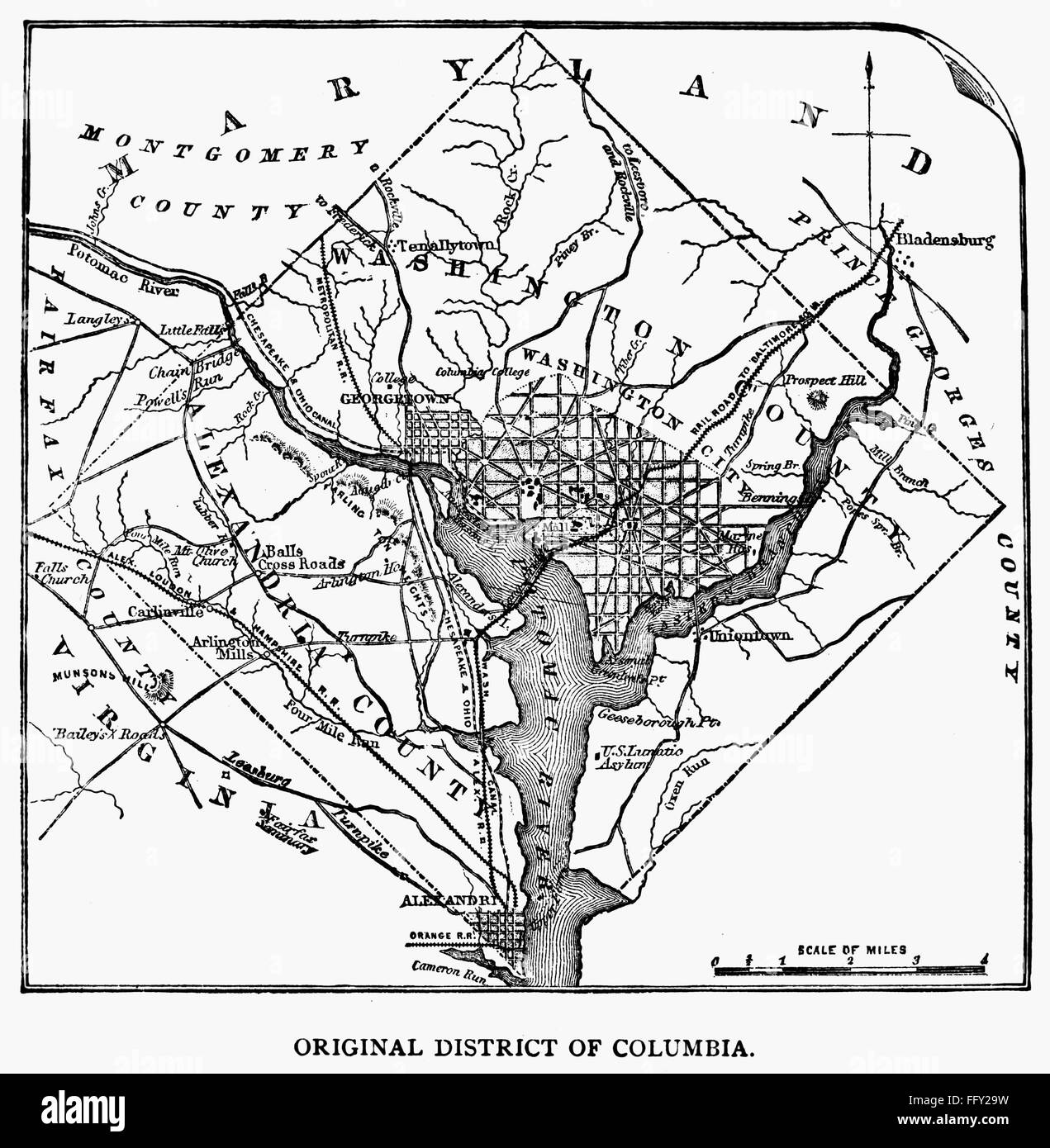 Federal district map -Fotos und -Bildmaterial in hoher Auflösung – Alamy