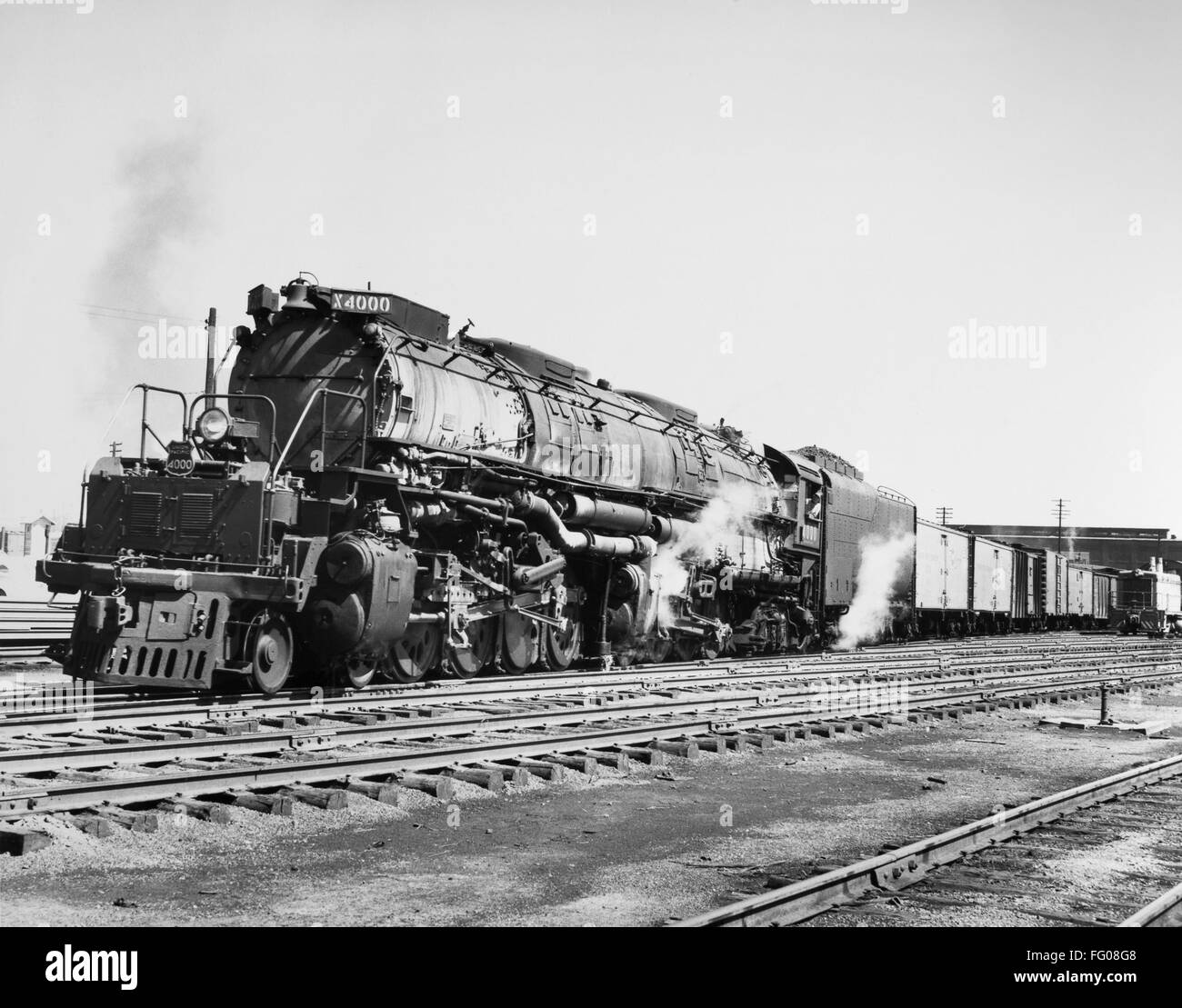 Lok: "BIG BOY." NUM Big Boy Lokomotive der Union Pacific Railroad in ...