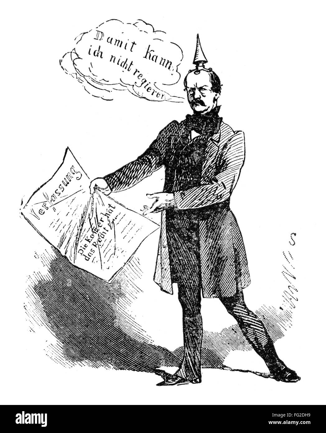 Kanzler otto von bismarck Ausgeschnittene Stockfotos und -bilder - Alamy