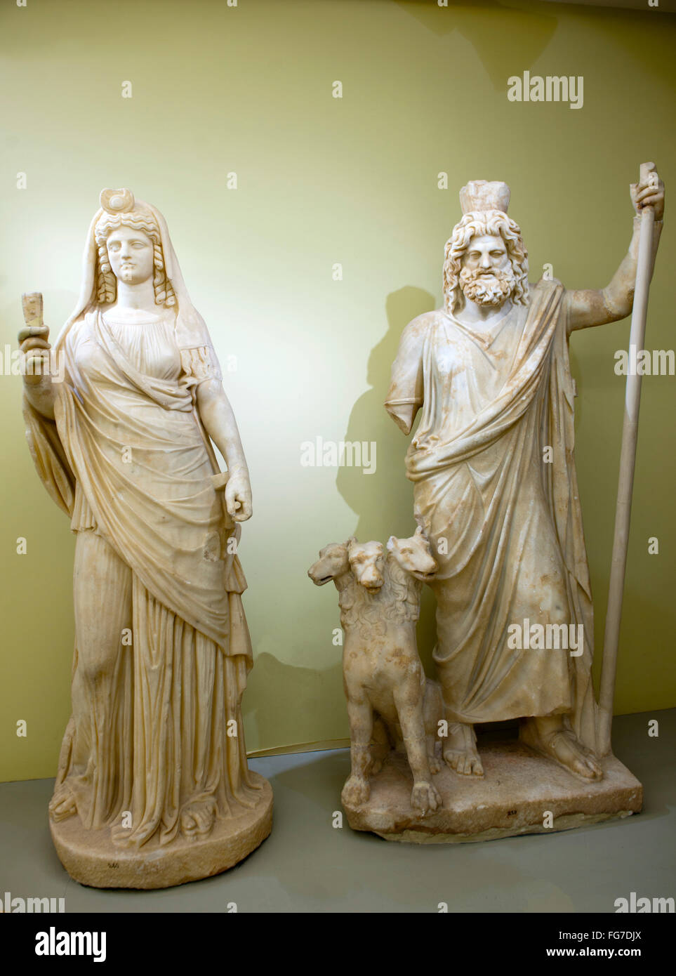 Griechenland, Kreta, Heraklion, Archäologisches Museum, Statue der Isis ...