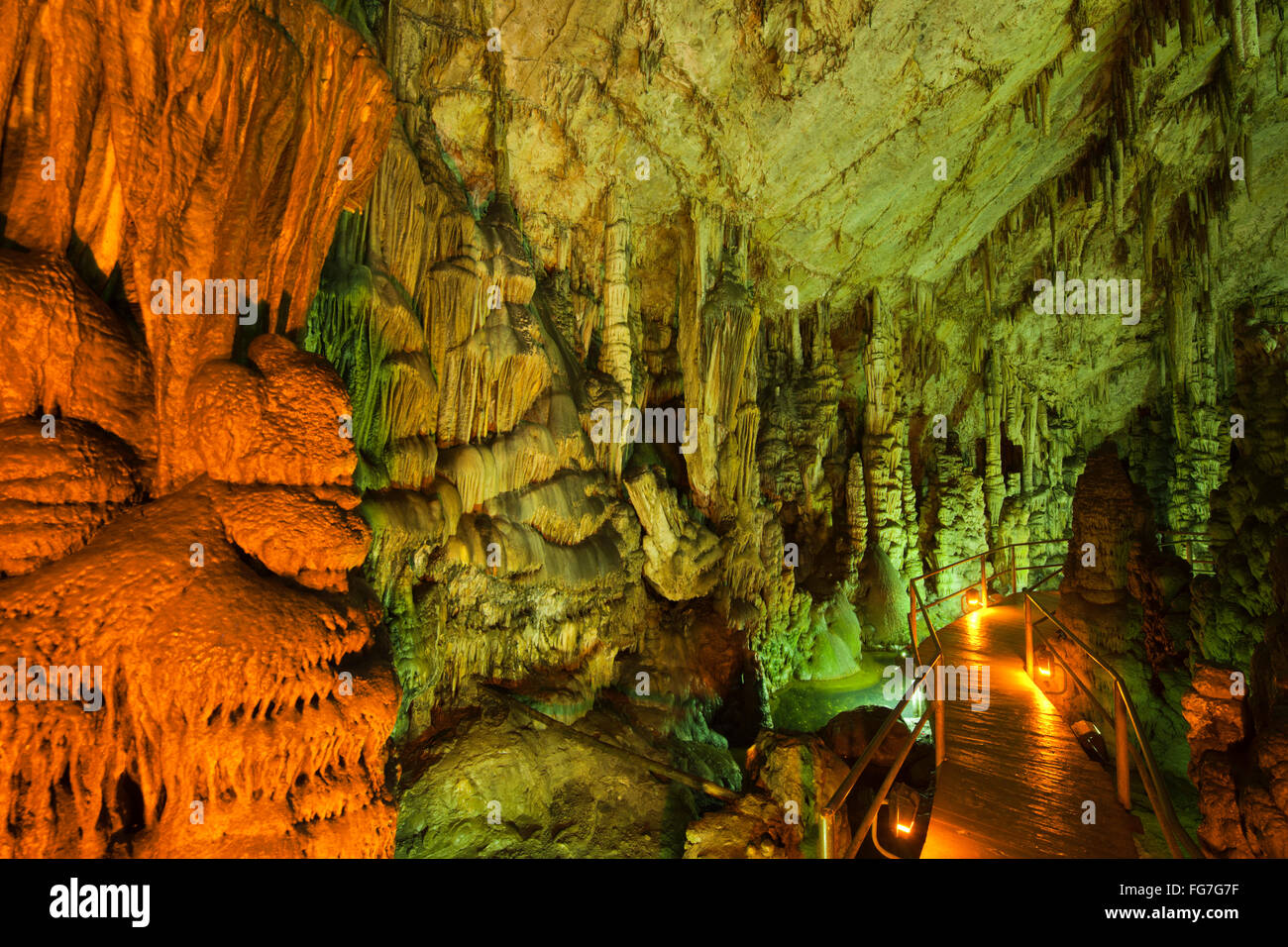 Griechenland, Kreta, Lassithi-Hochebene, Psychro Dikteon Höhle (Dikteon ...
