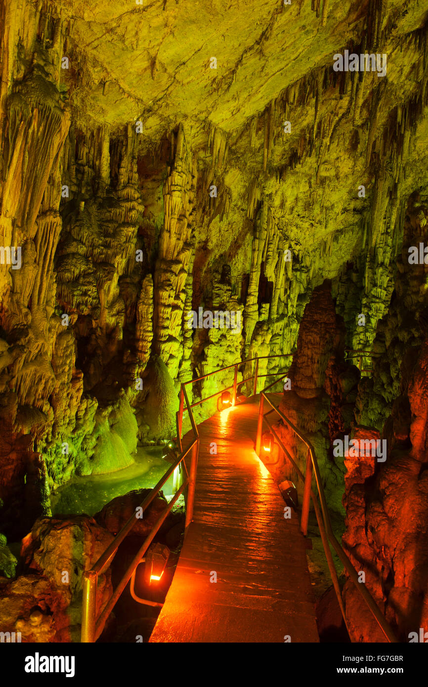 Griechenland, Kreta, Lassithi-Hochebene, Psychro Dikteon Höhle (Dikteon ...