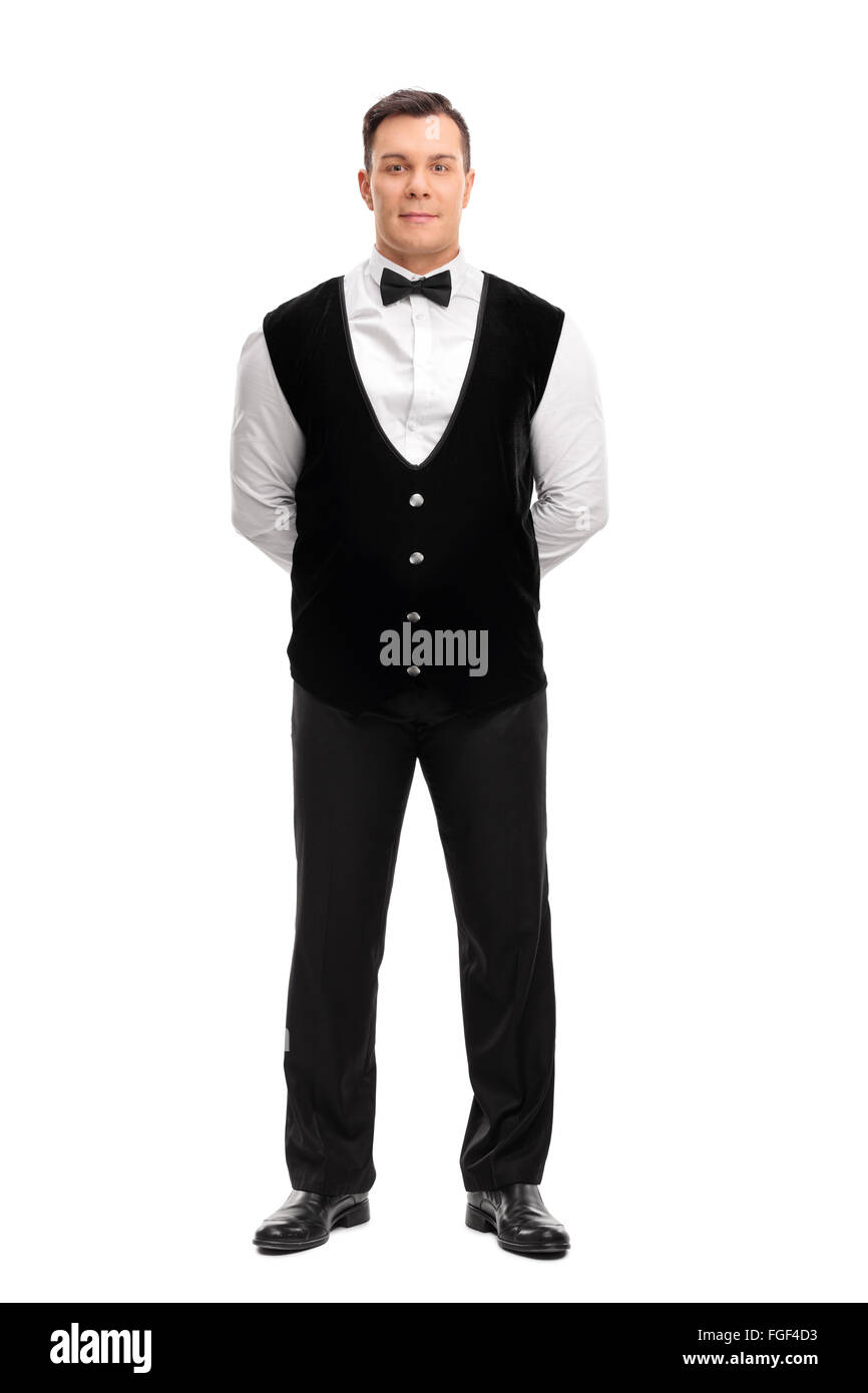Male host waiter -Fotos und -Bildmaterial in hoher Auflösung – Alamy
