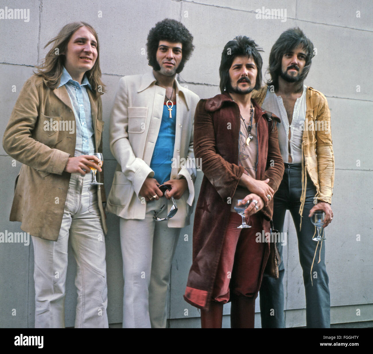 MUNGO JERRY UK Pop Gruppe ca. 1971 mit Ray Dorset zweiter von links ...
