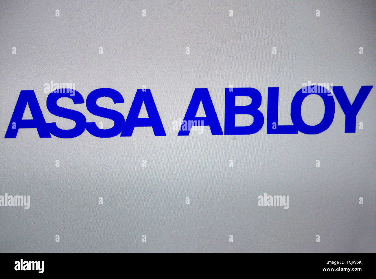 Assa Abloy Logo Stockfotos und -bilder Kaufen - Alamy