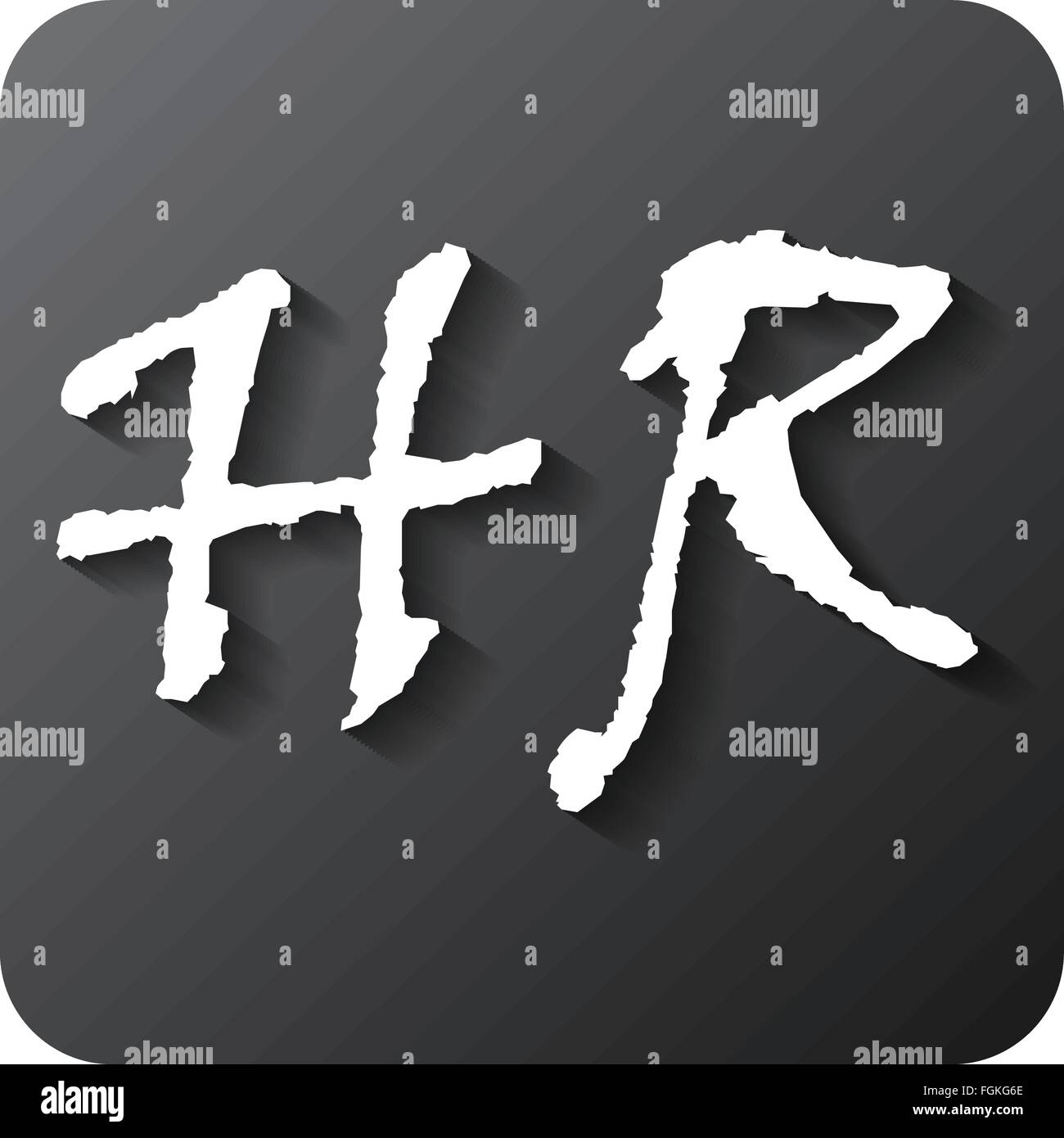 Hr symbol Stock-Vektorgrafiken kaufen - Alamy
