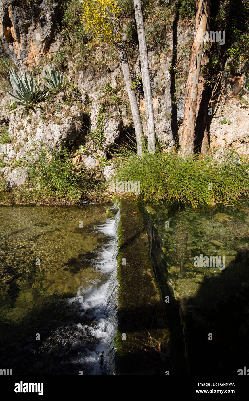 Naturdenkmal Quelle Genal Fluss Igualeja, Genal Tal Serrania de Ronda ...
