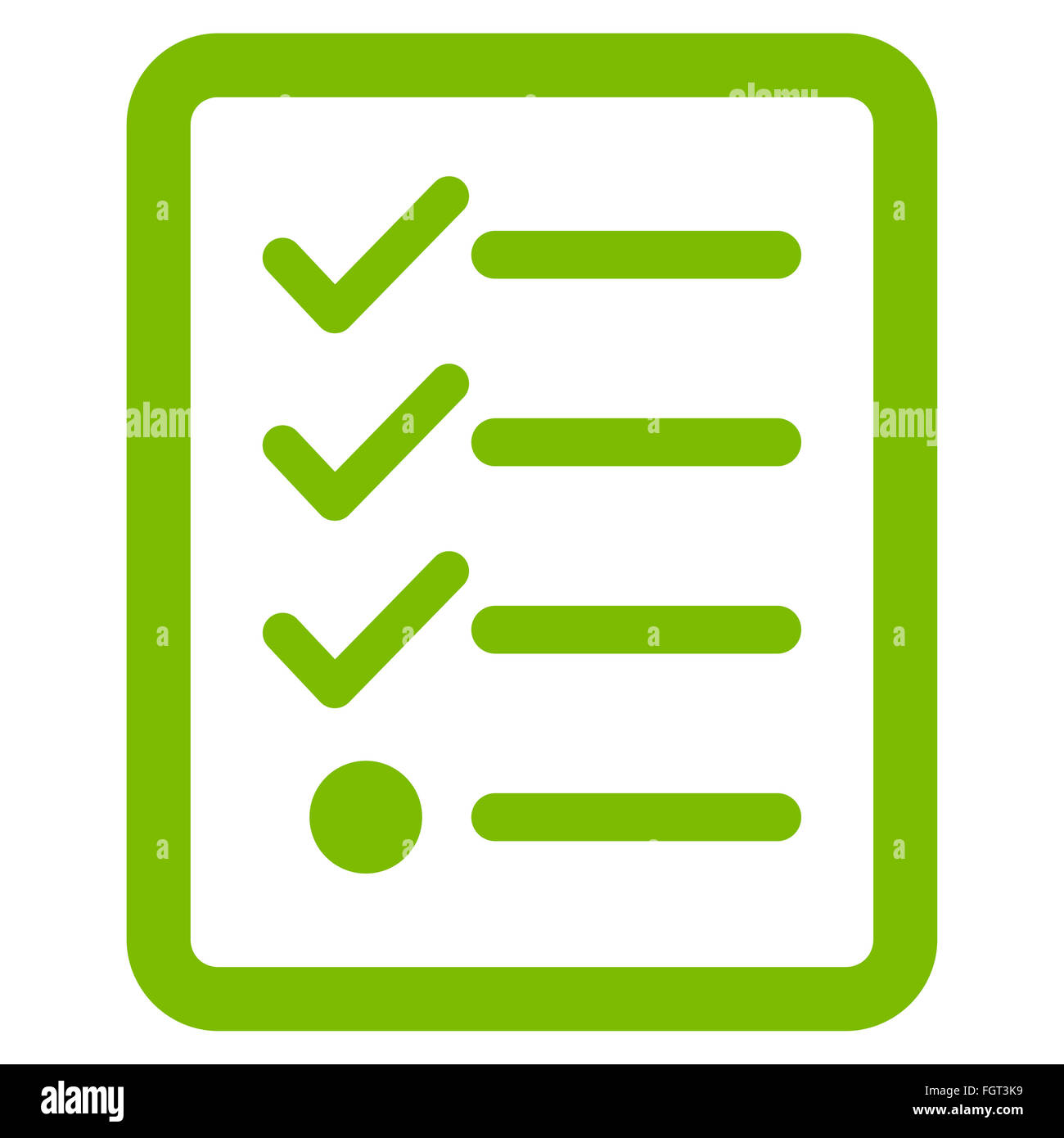 Checkliste-Symbol von Business Set Bicolor Stockfotografie - Alamy