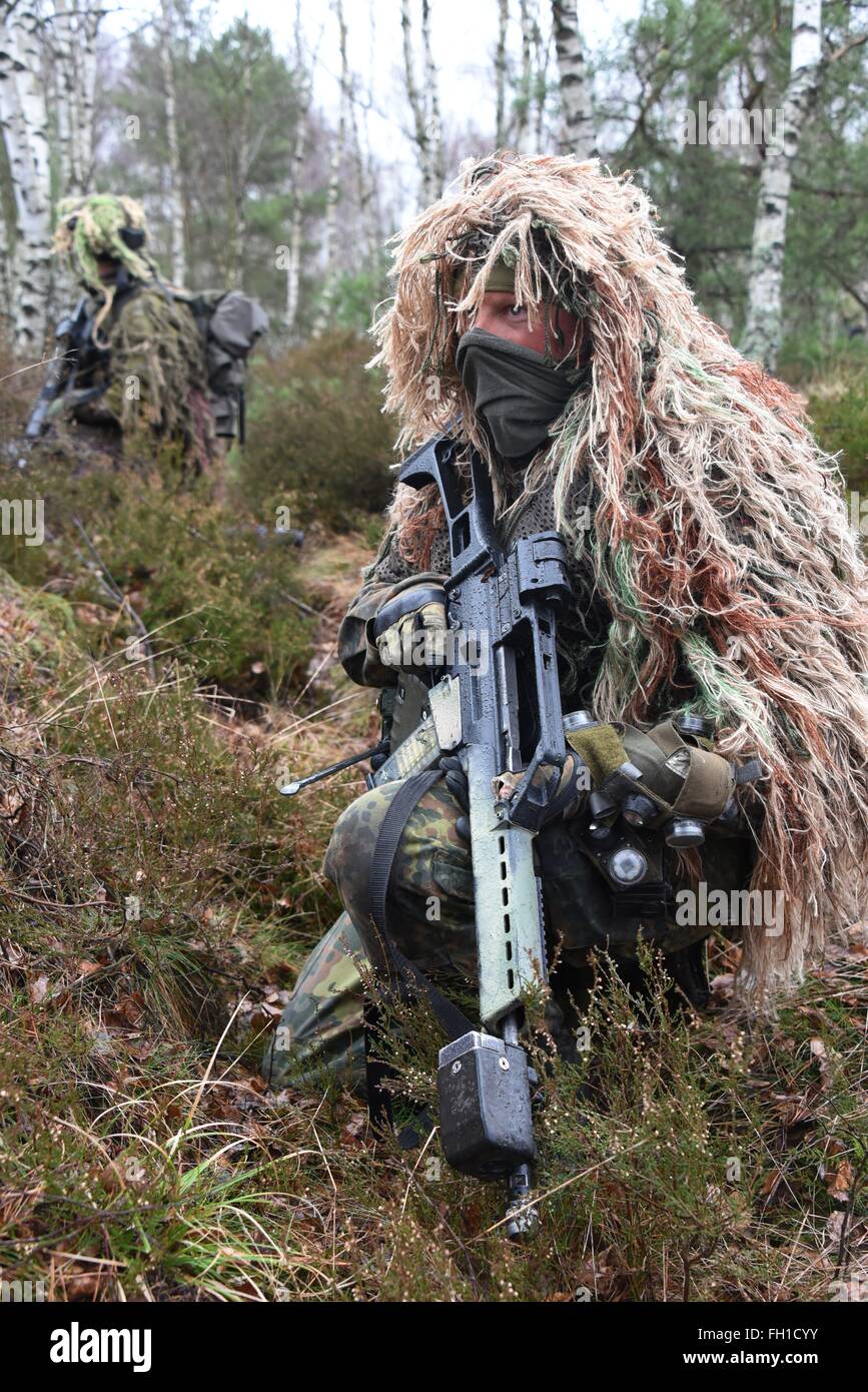 Sniper Scharfschütze Zug, 2. Kompanie, 232. Berg-Infanterie-Bataillon ...