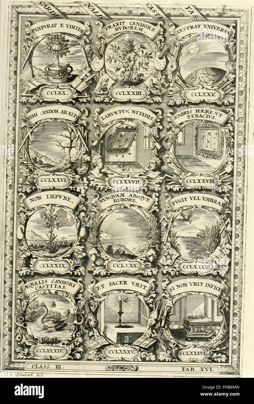 Symbolographia, ein 1701 erschienenes Werk über die Kunst des ...